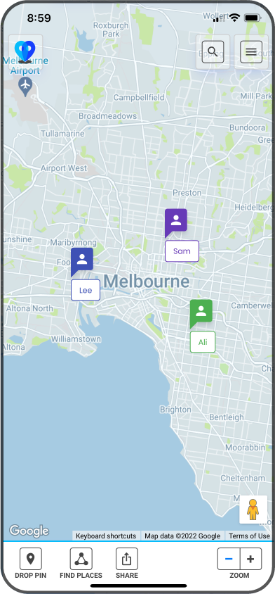 Meet Halfway App
